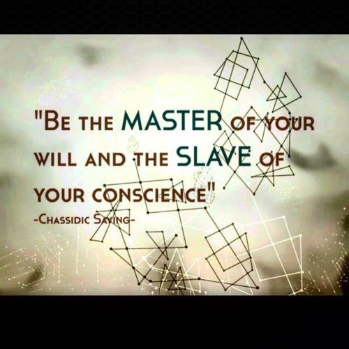 To have a conscience you need to have values and morals first, if you ...