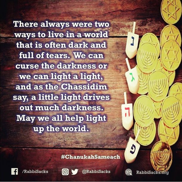 Reposting this beautiful quote from Rabbi Sacks @rabbisacks. Today is a ...