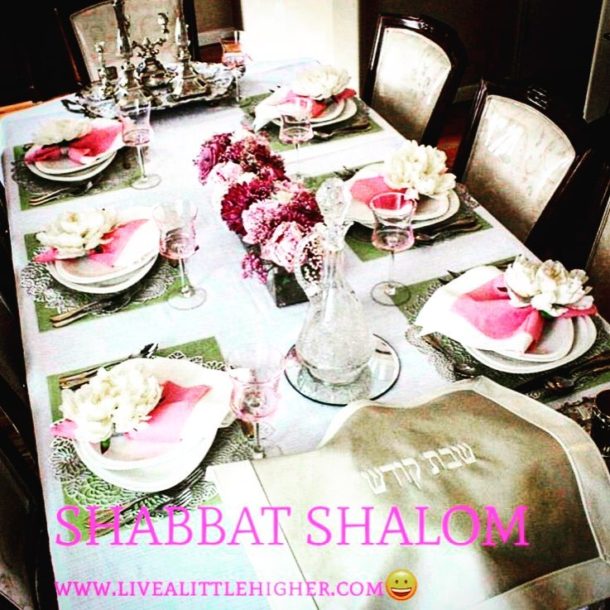 The Shabbat table should be treated like a bride. We spoke earlier this ...